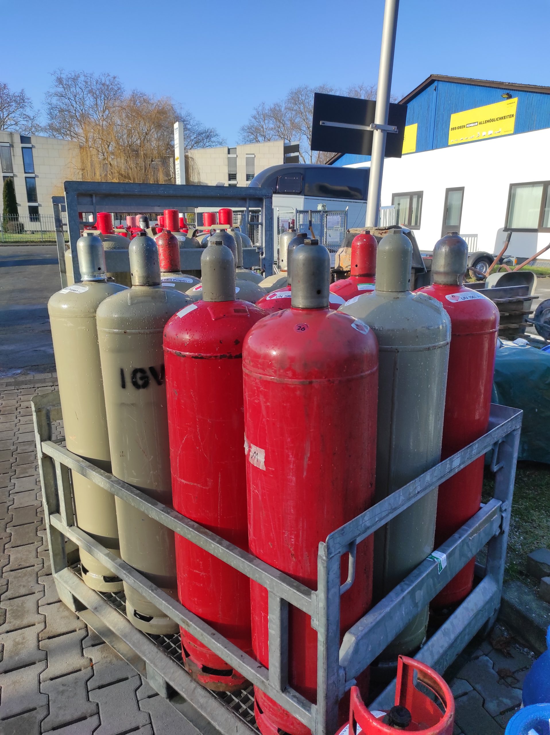 Propangas - Der Gasvertrieb am Sportflughafen
